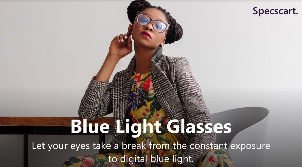 Blue screen protector glasses, how does it help in work from home ...